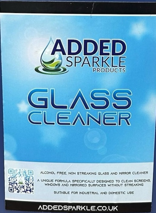 Cleaning chemicals: Glass Cleaner 500ml